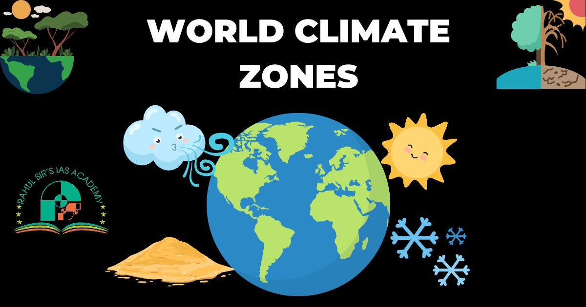 World Climate Zones Maps - Tropical Temperate Equatorial Tundra
