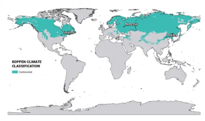 World Climate Zones Maps - Tropical Temperate Equatorial Tundra