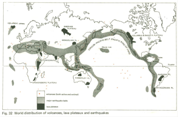 Endogenic forces - Folding, Faulting, Earthquakes And Volcanism