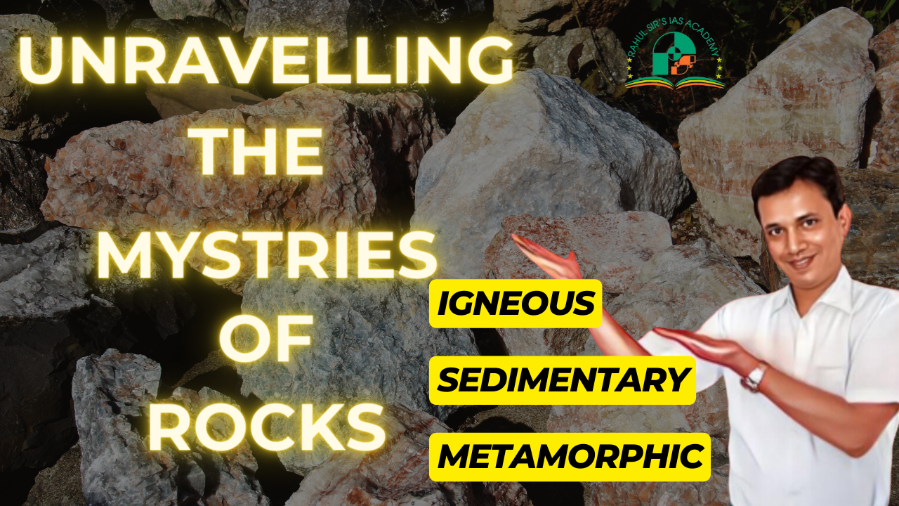 Rock Cycle Diagram - Igneous, Sedimentary and Metamorphic